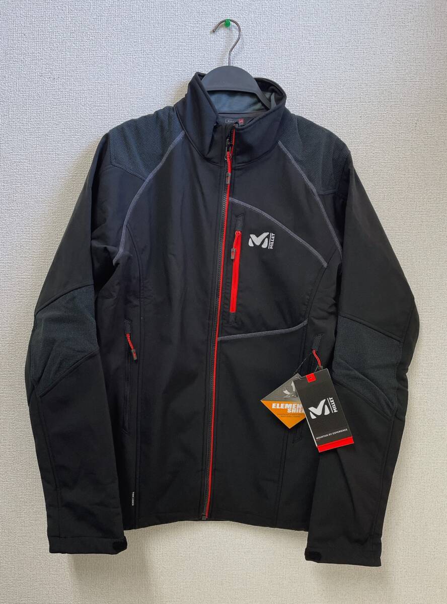 タグ付 MILLET ミレー ソフトシェルジャケット Lサイズ/ポリエステル/BLK/ブラック/黒/アウトドア/A612-409(男性用)｜売買されたオークション情報、yahooの商品情報を ...