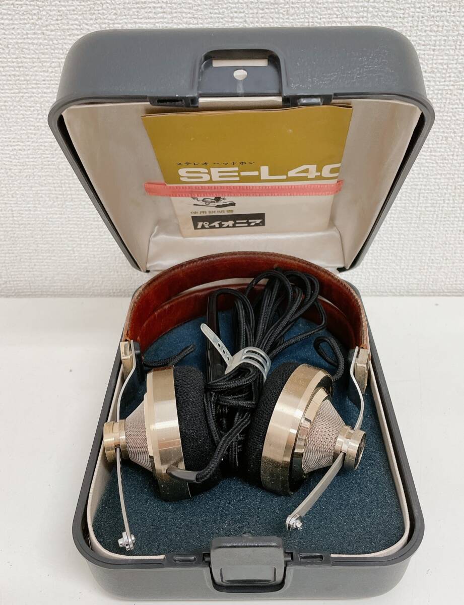 Yahoo!オークション - 【Pioneer SE-L40 ヘッドフォン】パイオニア/オ...