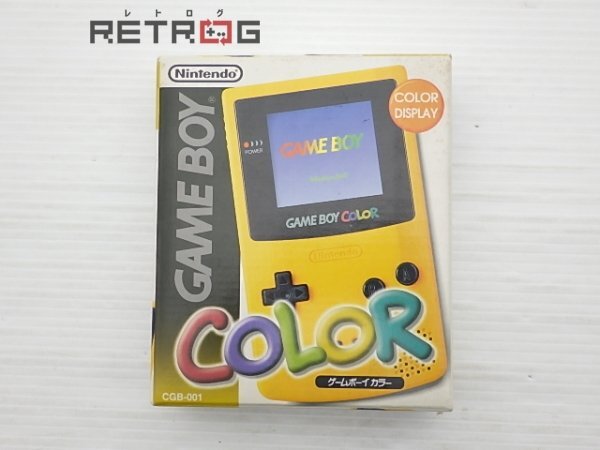 ゲームボーイカラー本体 CGB-001/イエロー ゲームボーイカラー GBC(テレビゲーム)｜売買されたオークション情報、yahooの商品情報をアーカイブ公開 - オークファン（aucfan.com）