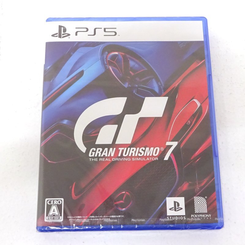 Yahoo!オークション - 未開封 PS5ソフト グランツーリスモ7 (GT7/プレ...