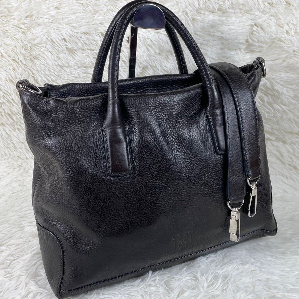 Yahoo!オークション - 【A4収納可/美品】ヒロフ HIROFU デュオ トート...