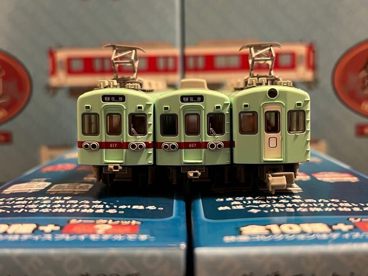 Yahoo!オークション - 西日本鉄道 600形 3両 シークレットあり 第33弾 ...