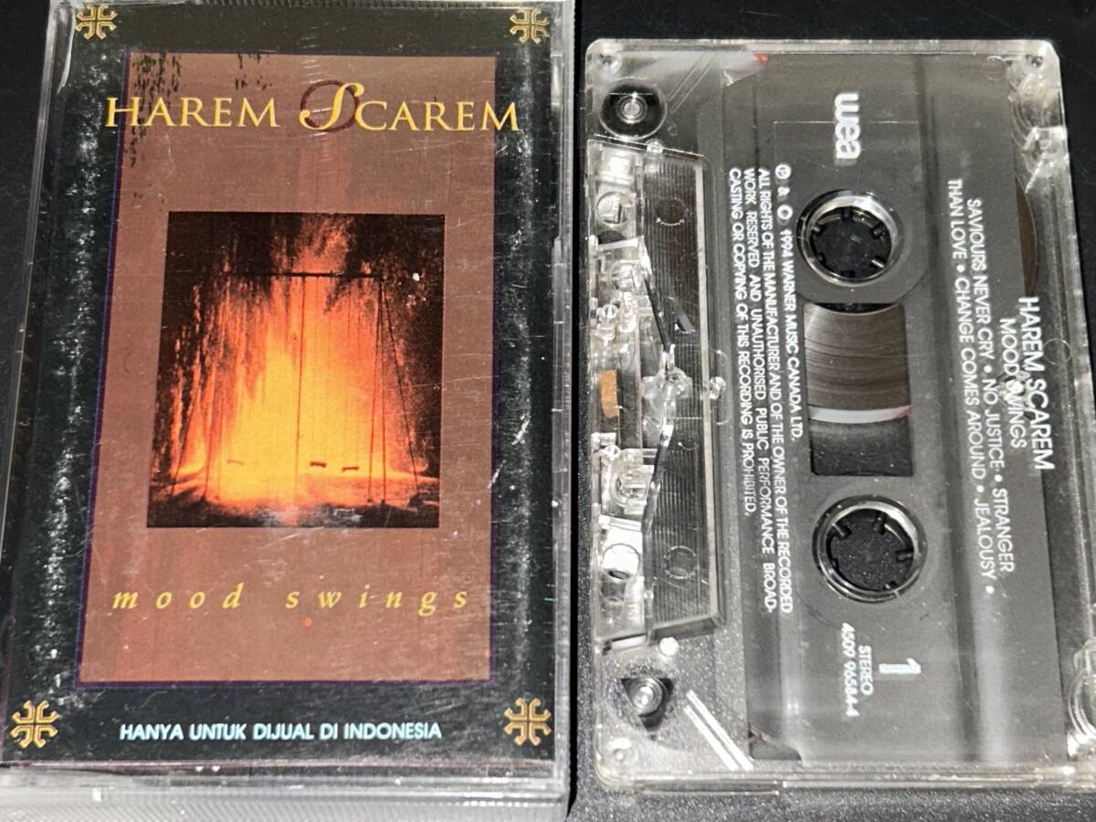 Yahoo!オークション - Harem Scarem / Mood Swings 輸入カセットテープ