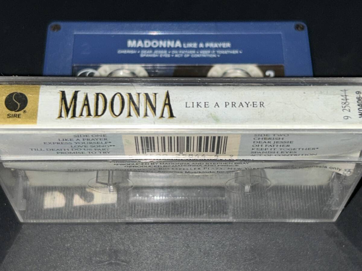 Yahoo!オークション - Madonna / Like A Prayer 輸入カセットテープ