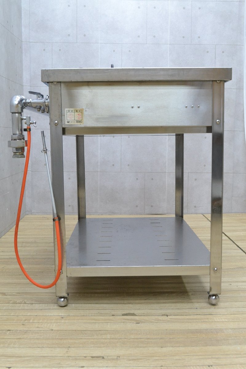 Yahoo!オークション - W929 maruzen マルゼン 3口ガステーブル MGT-09...