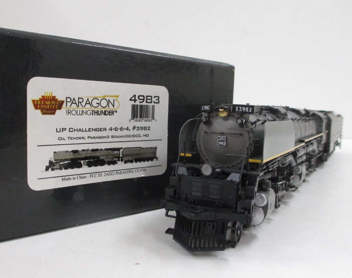 Yahoo!オークション - M.T.H Electric trains 4983 UP CHALLENGER 4-6-...