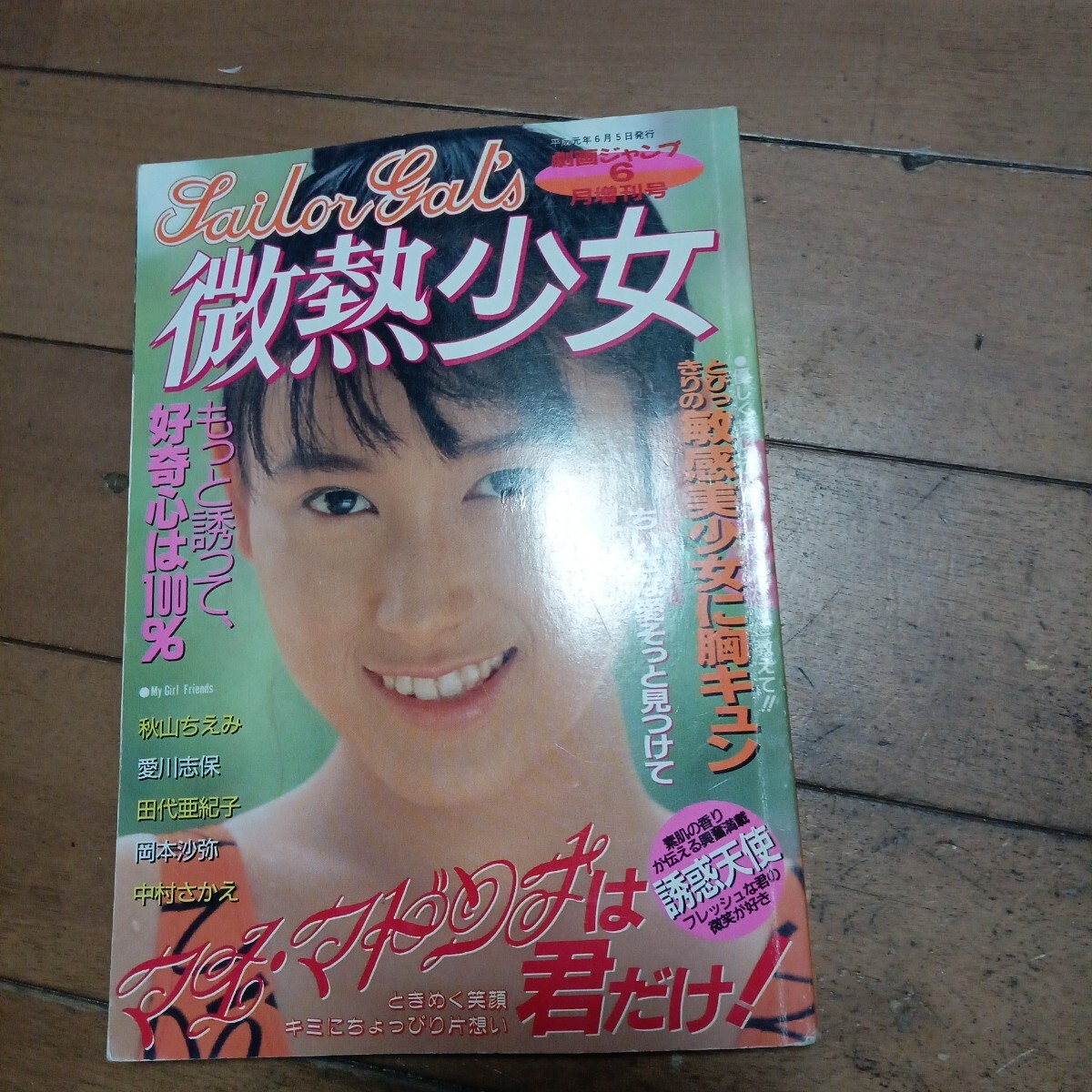 Yahoo!オークション - 微熱少女 1989年6月号