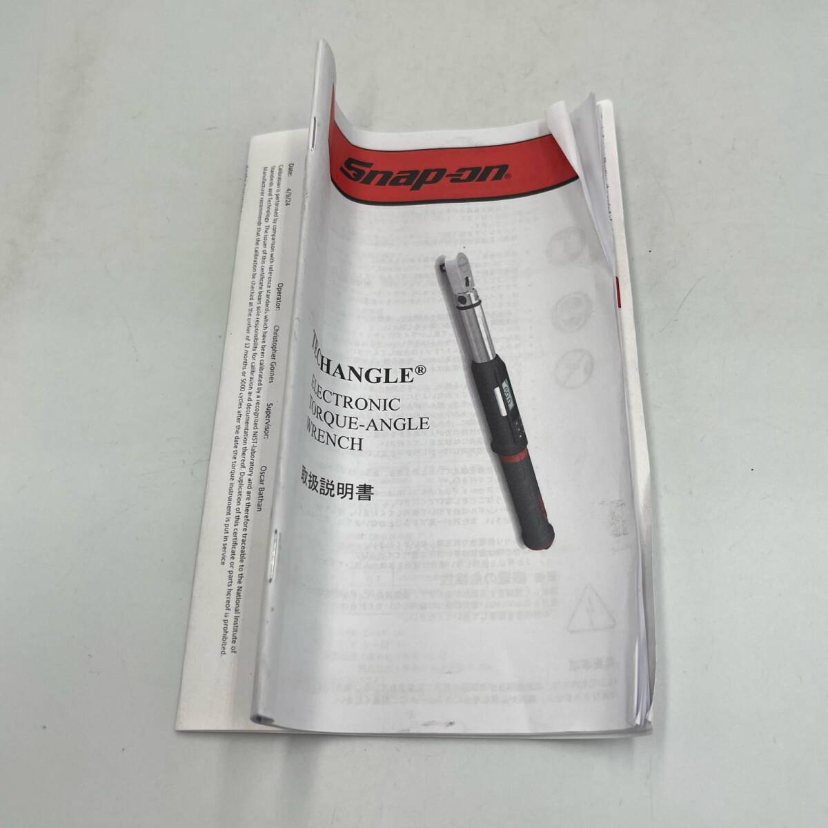 Yahoo!オークション - C533 Snap-on スナップオン デジタルトルクレン...