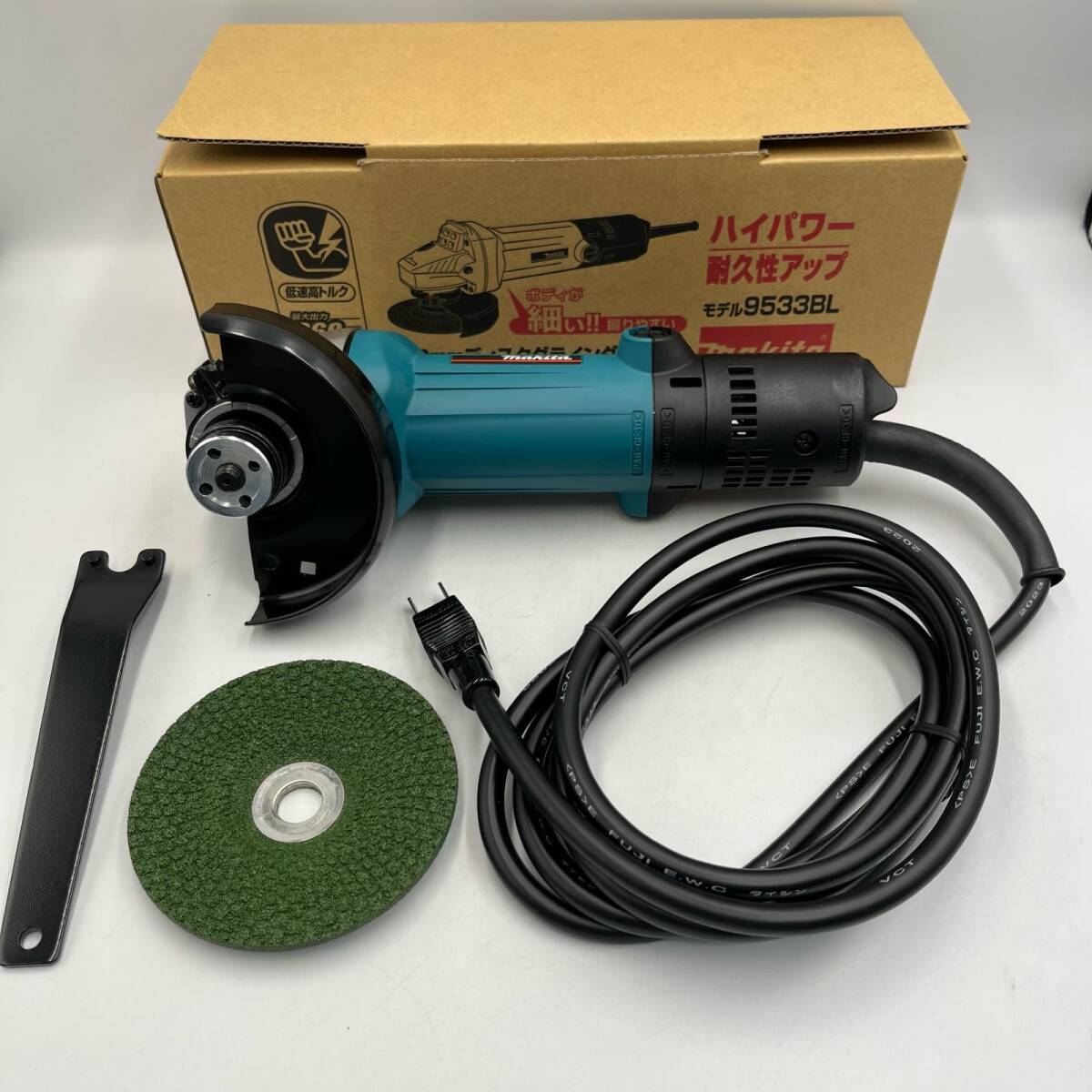 Yahoo!オークション - C534 makita マキタ 100mmディスクグラインダ 95...
