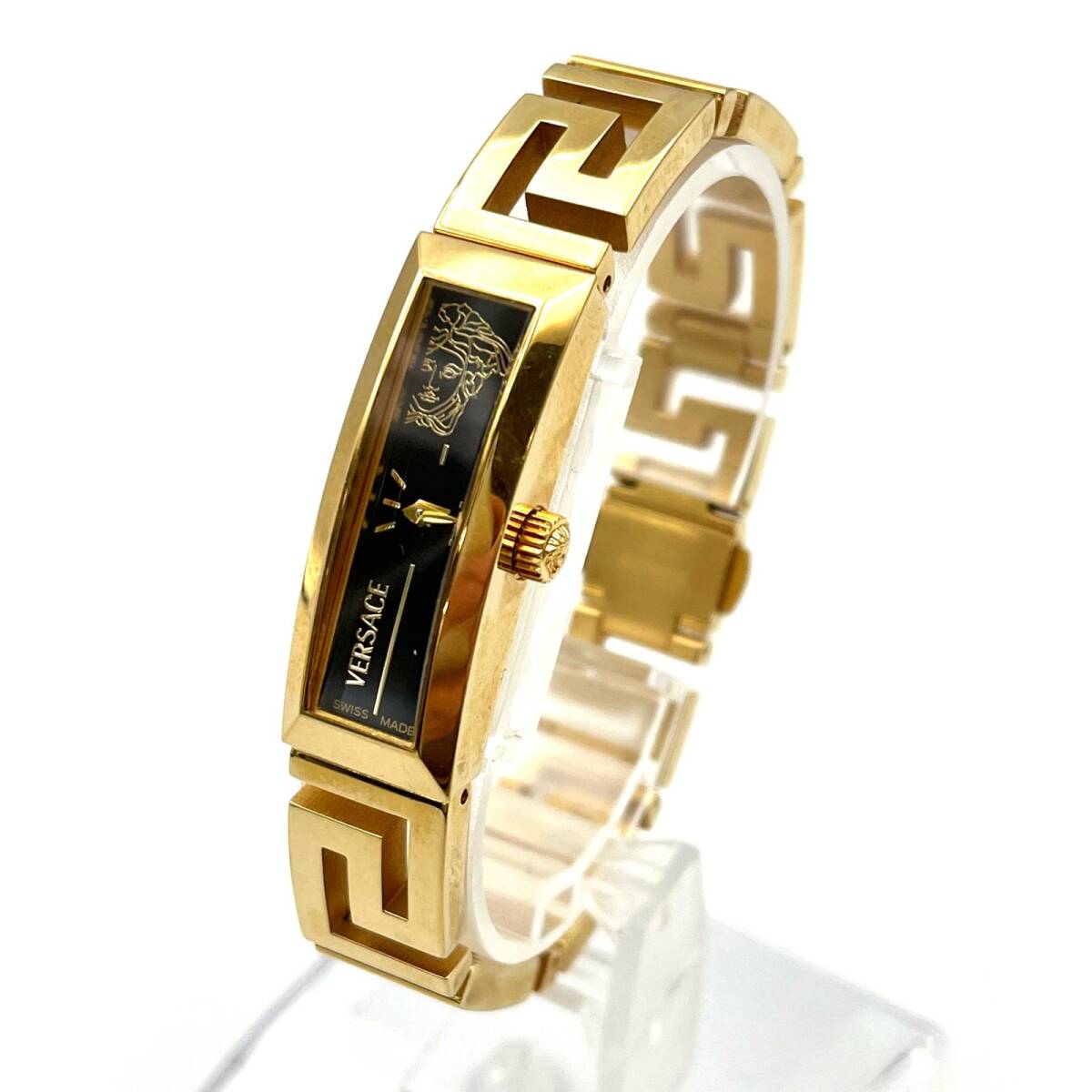 Yahoo!オークション - P679 ヴェルサーチ VERSACE 腕時計