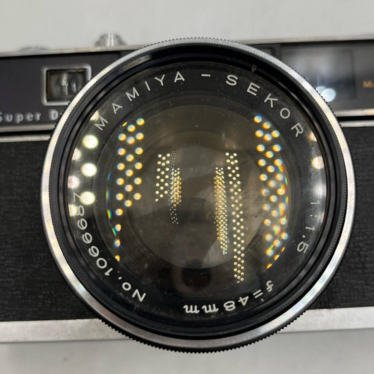 Yahoo!オークション - C605 MAMIYA マミヤ Super Deluxe フィルムカメ...