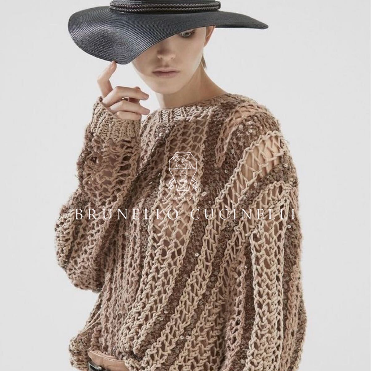 Yahoo!オークション - O39 極美品 20SS 極上オペラセーター ブルネロク...