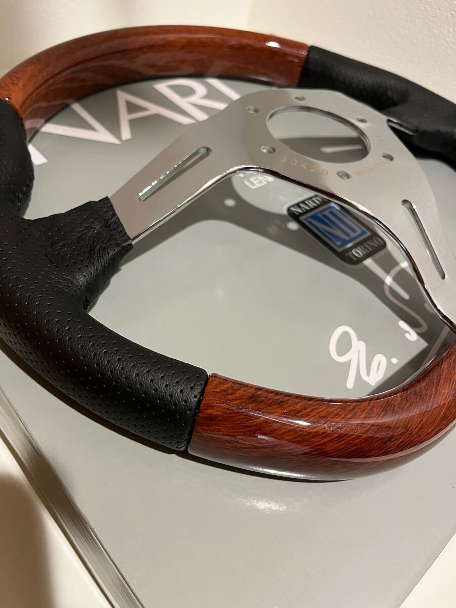 Yahoo!オークション - NARDI ナルディ ステアリング D型 ウッド調 カリ...