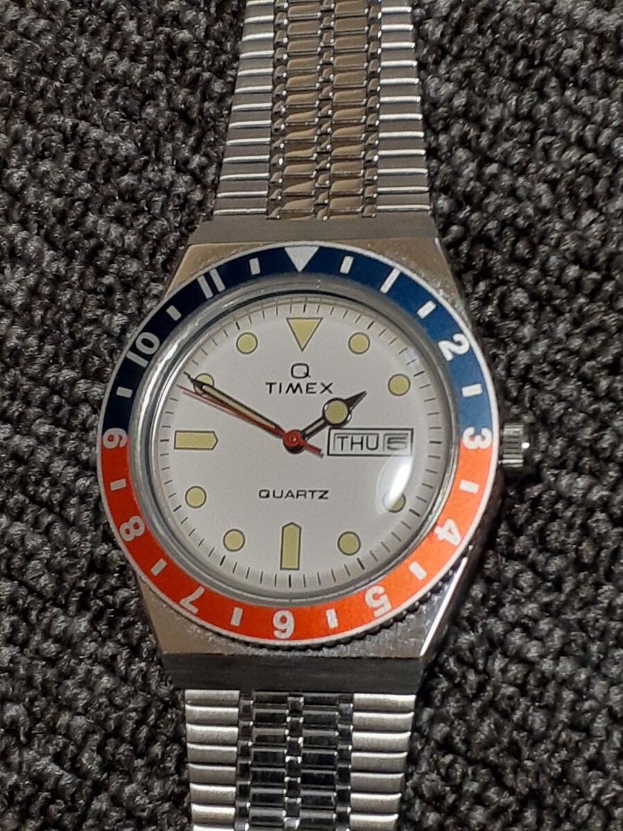 TIMEX Q ブルー×レッド TW2U61200 クオーツ腕時計(タイメックス)｜売買されたオークション情報、yahooの商品情報をアーカイブ公開 - オークファン（aucfan.com）