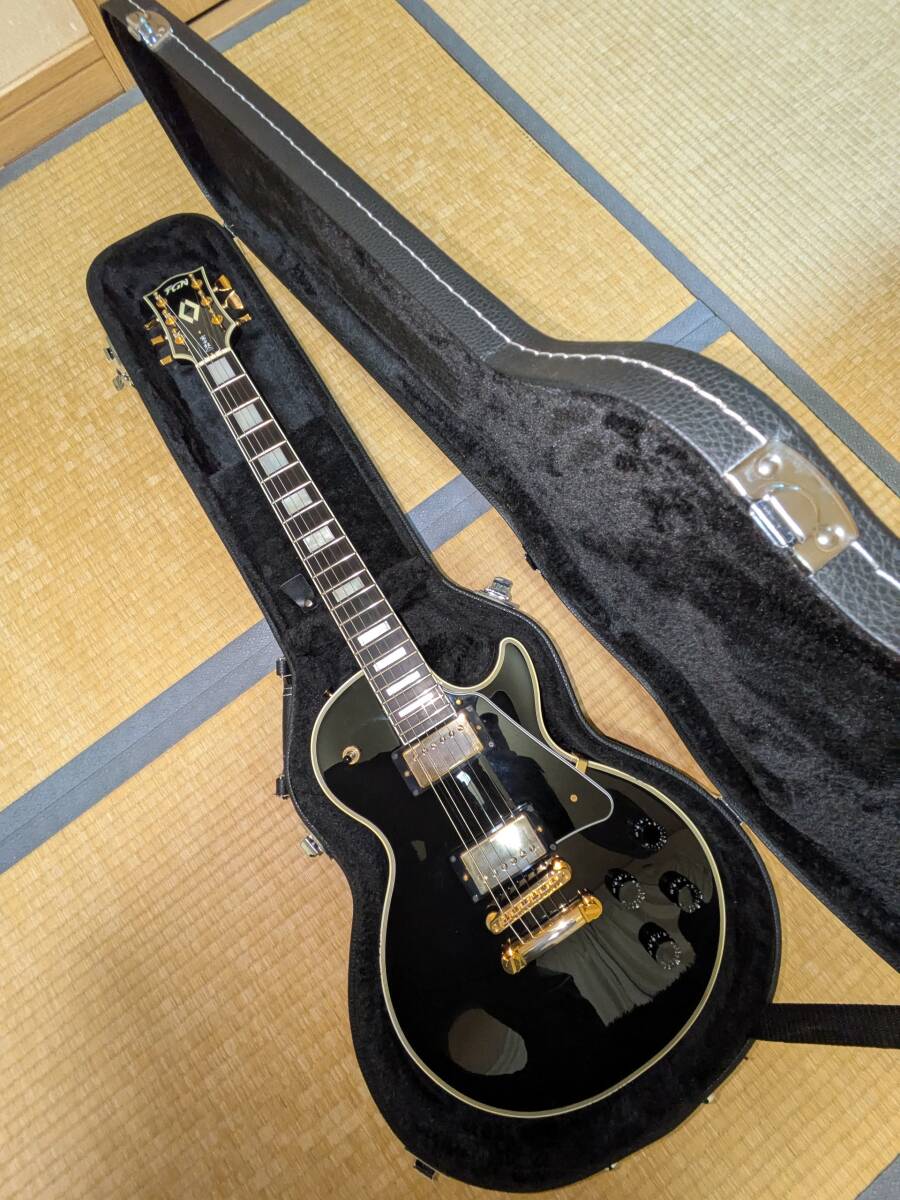 Yahoo!オークション - FUJIGEN(FGN) NCLC-20E レスポールカスタムタイ...