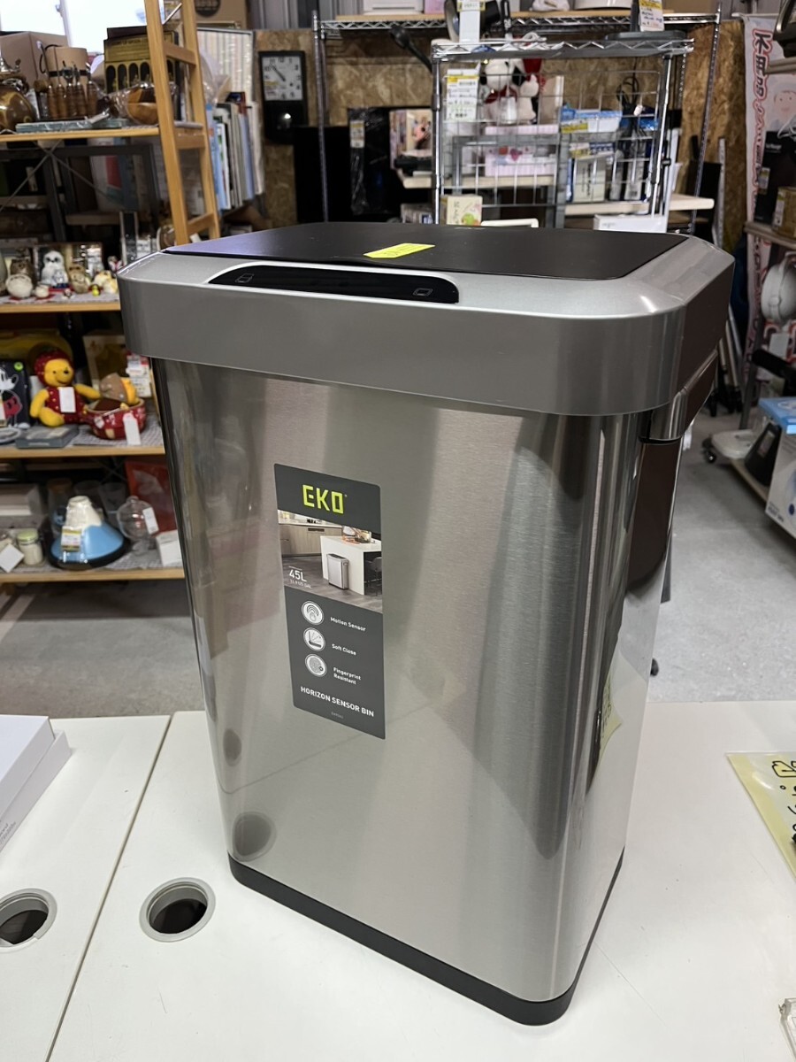 Yahoo!オークション - EKO イーケーオー 自動開閉 ゴミ箱 EK9262 ホラ...