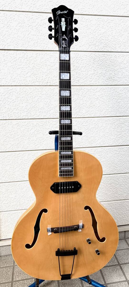 Yahoo!オークション - 中古 Grote Jazz エレキギター 各種改造あり