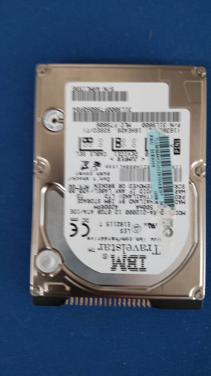 Yahoo!オークション - 中古DARA-212000 2.5inch 12.07GB IDE HDD