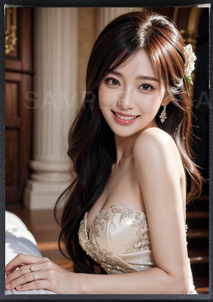 Yahoo!オークション - 美女アートポスター A4サイズイラストポスター ...