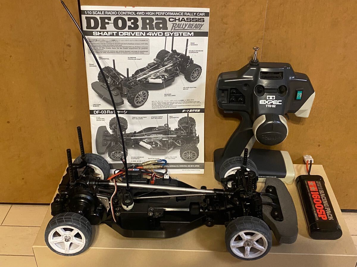 Yahoo!オークション - フルセット 即走行可 タミヤ 1/10RC DF-03Ra・エ...