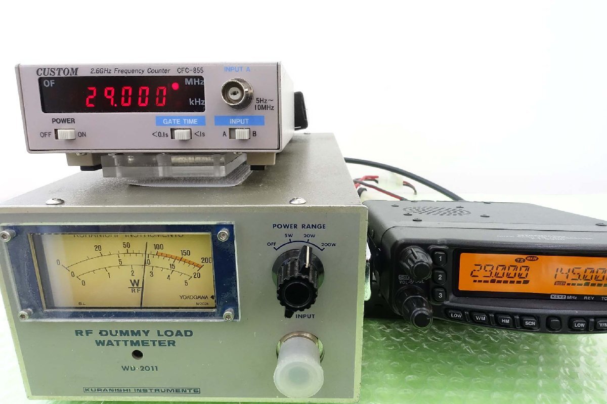 Yahoo!オークション - FT-8900【YAESU】29・50・144・430MHz(FM)20W 現...