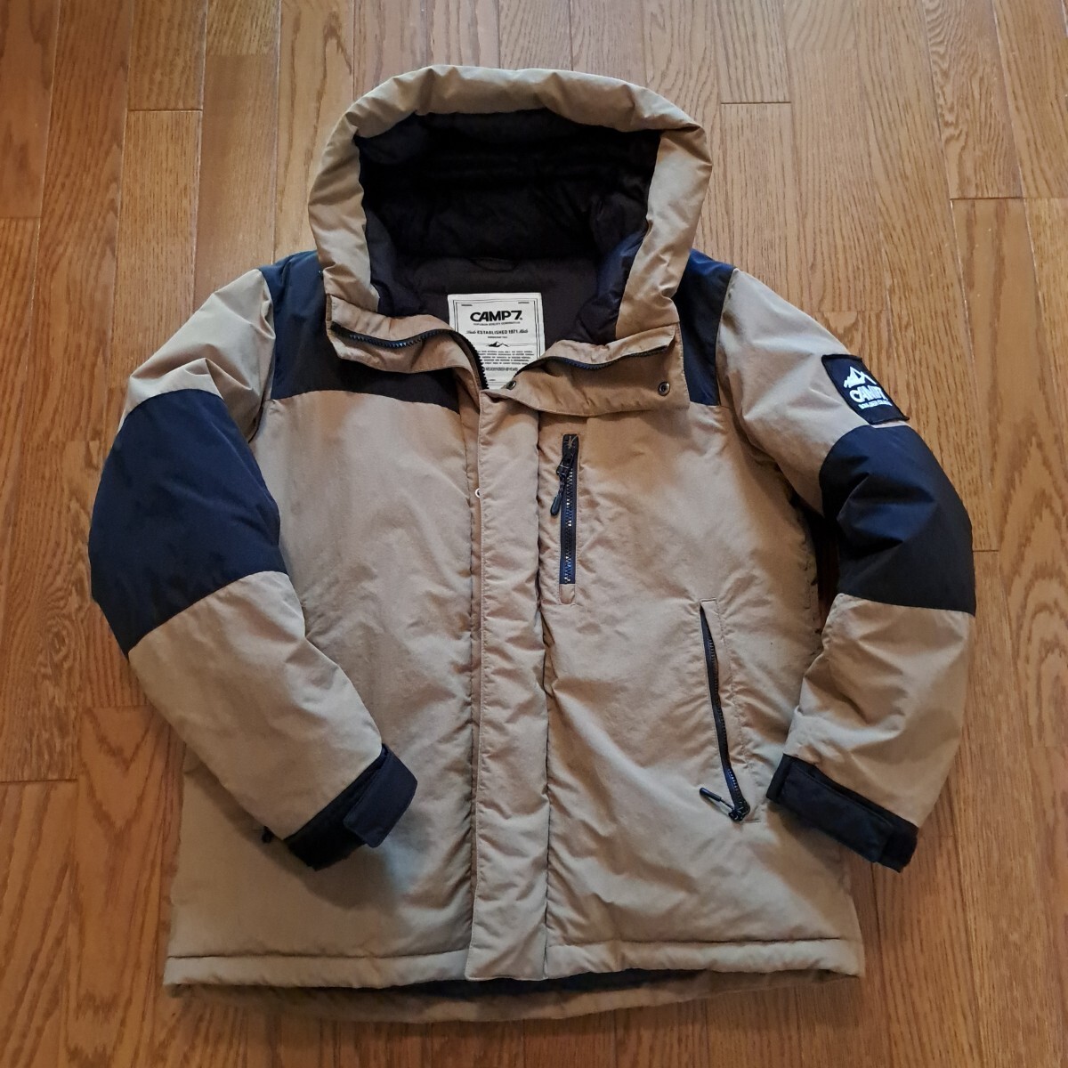 Yahoo!オークション - キャンプセブン CAMP7 ダウンパーカー 美品