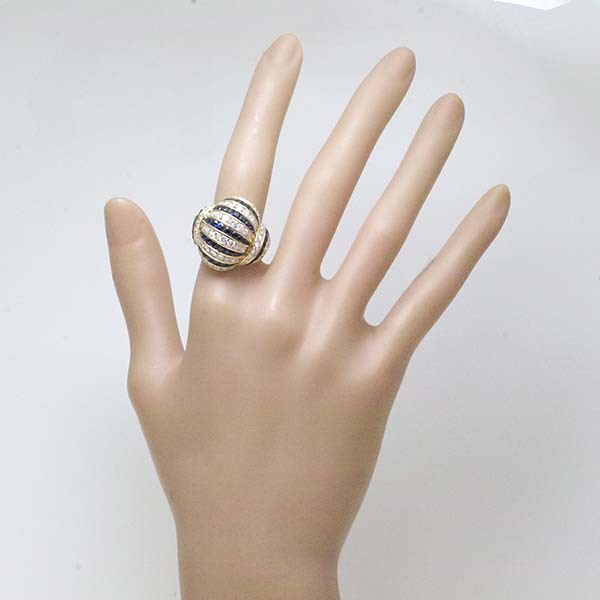 Yahoo!オークション - 《SALE》サファイア 3.20ct ダイヤモンド 3.68ct...