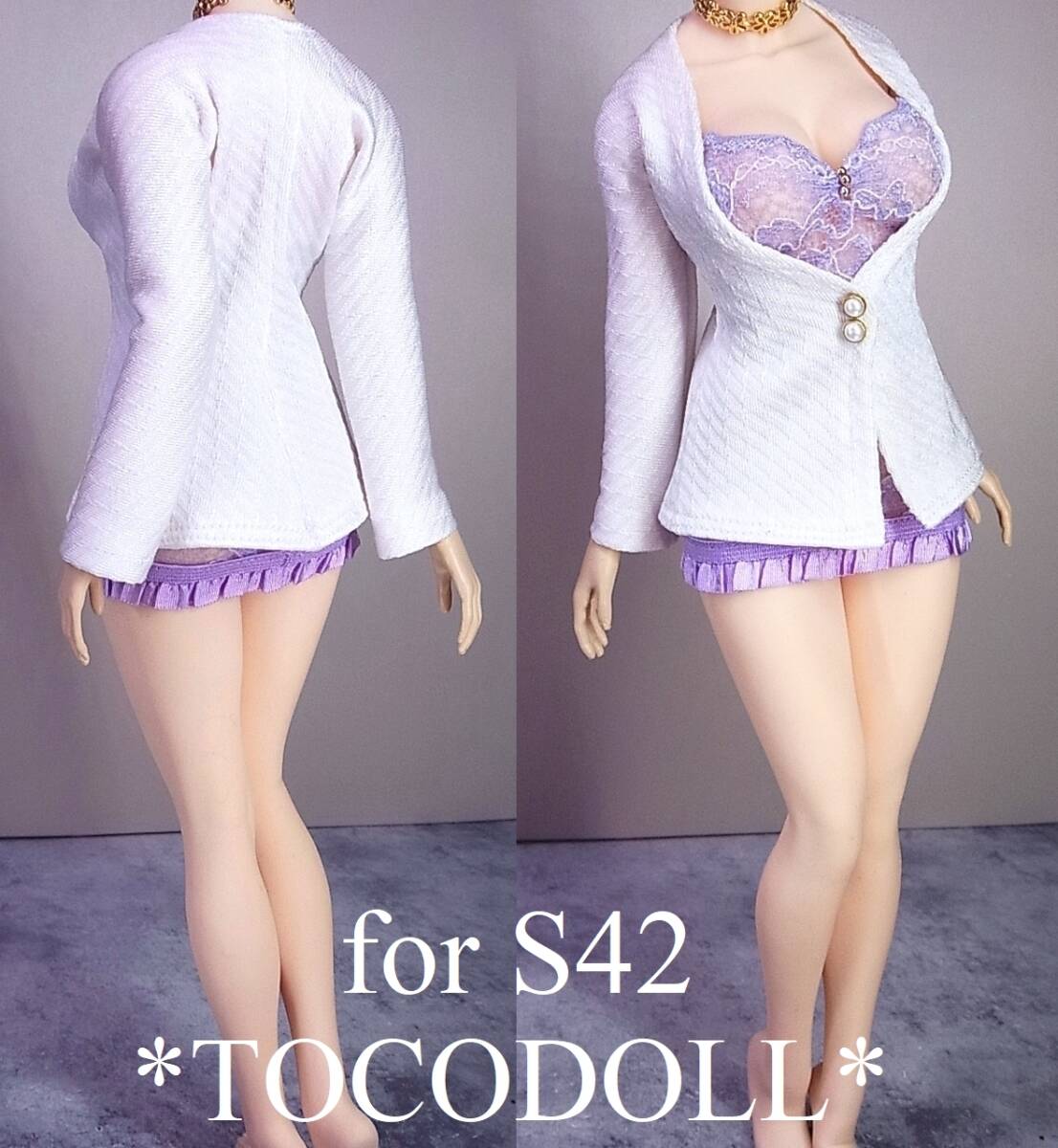 Yahoo!オークション - toco Phicen/TBLeague用 S42 オフィススタイル ...