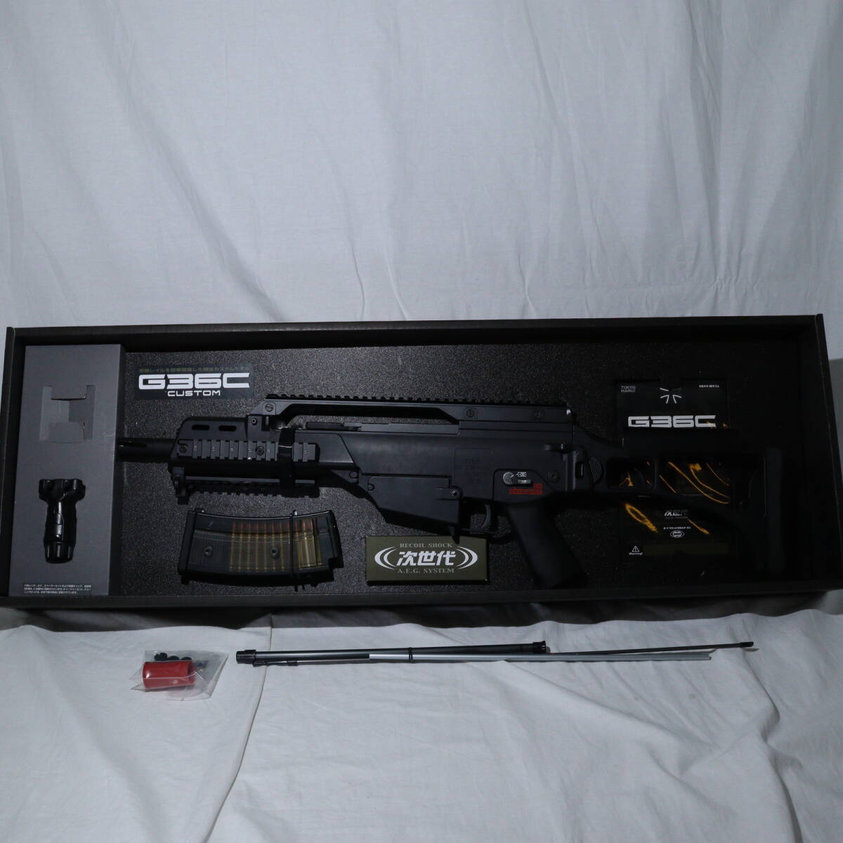 Yahoo!オークション - [MIL]東京マルイ 次世代電動ガン G36Cカスタム