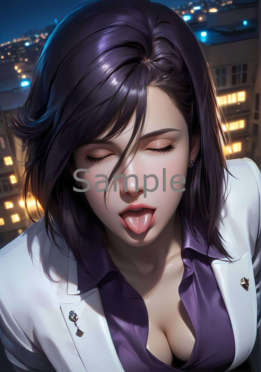 Yahoo!オークション - 1575 野上冴子 シティーハンター 【1点もの】A4 ...