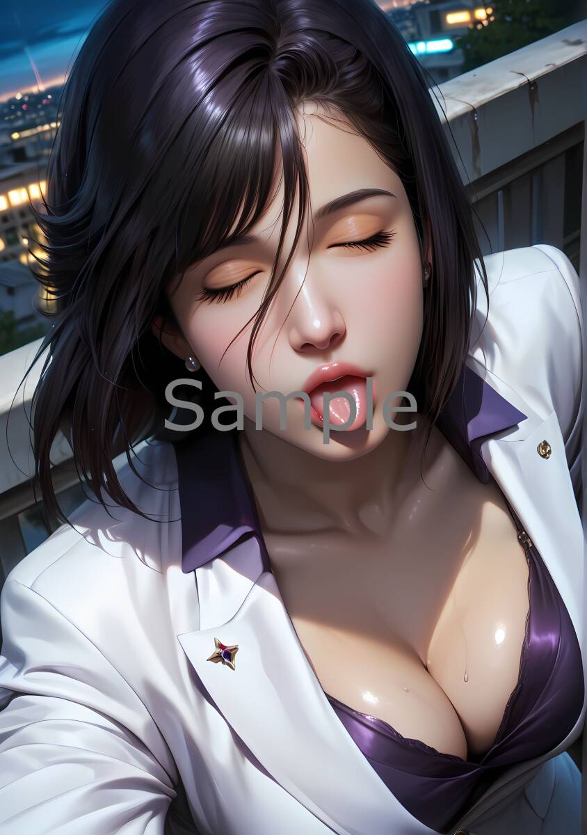 Yahoo!オークション - 1800 野上冴子 シティーハンター 【1点もの】A4 ...