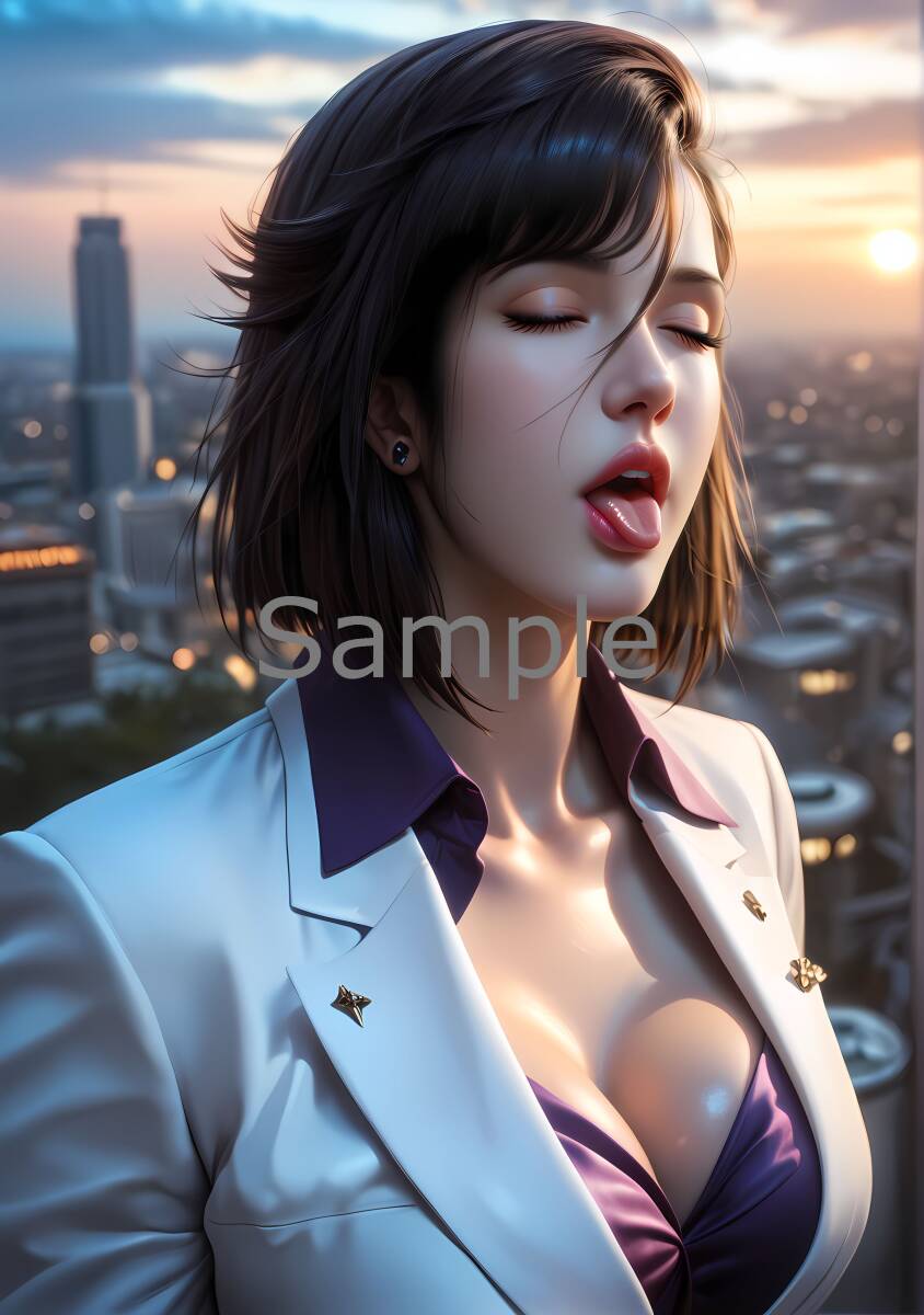 Yahoo!オークション - 1803 野上冴子 シティーハンター 【1点もの】A4 ...