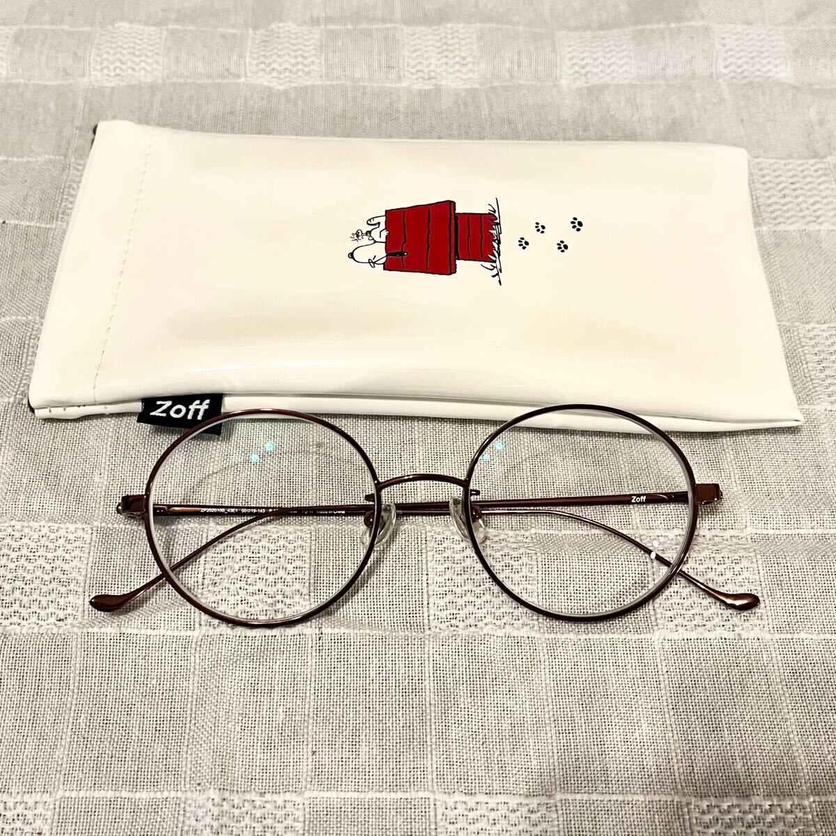 Yahoo!オークション - 【スヌーピー×Zoff】第1弾 コラボ メガネ 眼鏡 ...