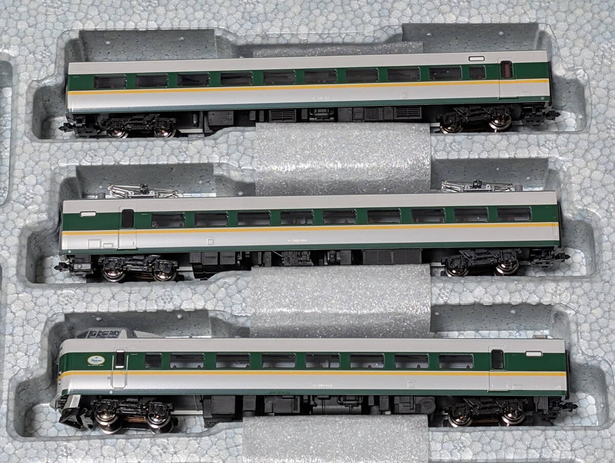 混色用に KATO 10-1777 381系 やくも リニューアル編成 6両基本セットよりクハ381 モハ380 モハ381の3両(特急形電車)｜売買されたオークション情報、yahooの商品 ...