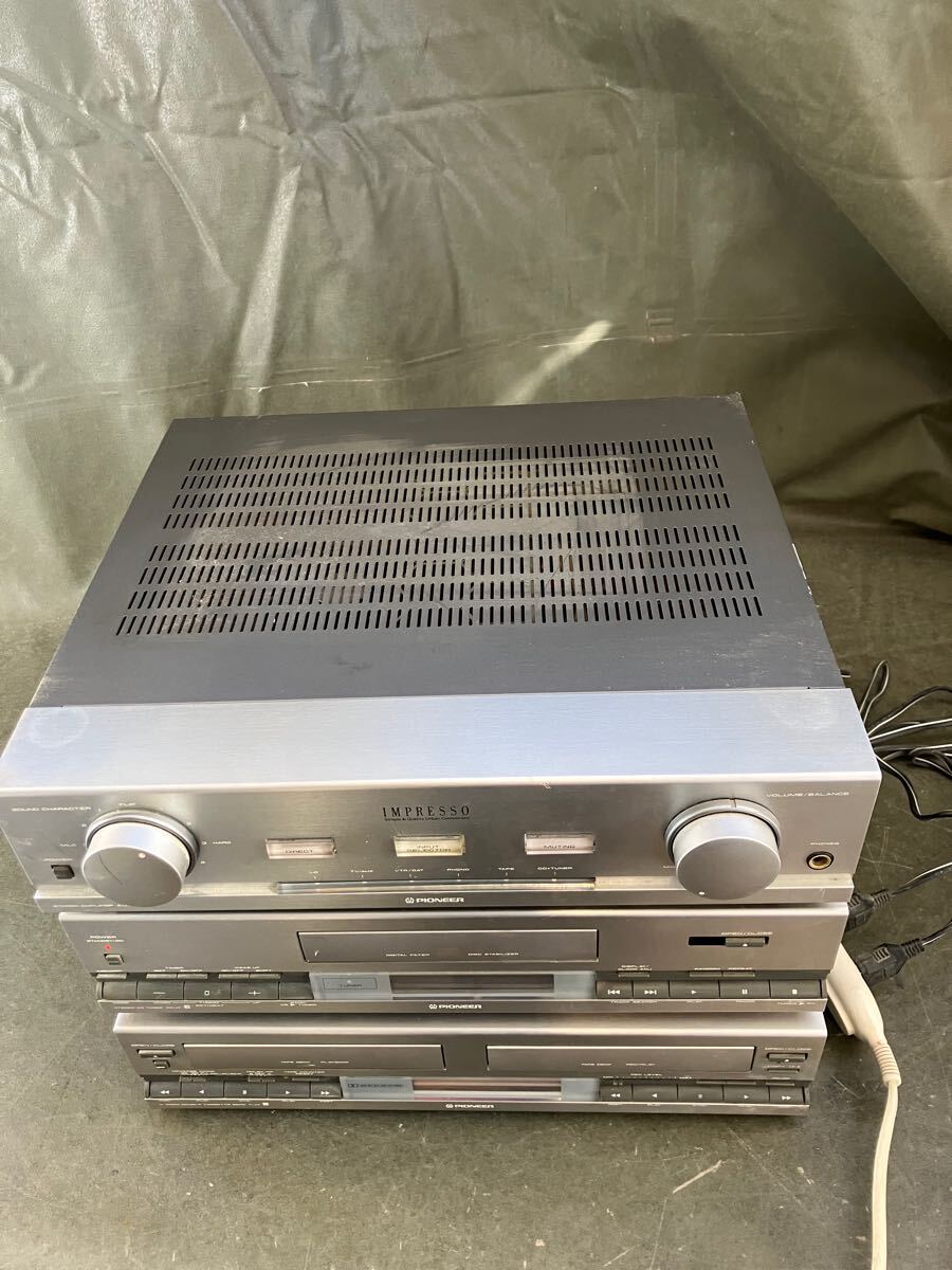 Yahoo!オークション - パイオニア アンプ CD カセット コンポ A-J7 FD-...