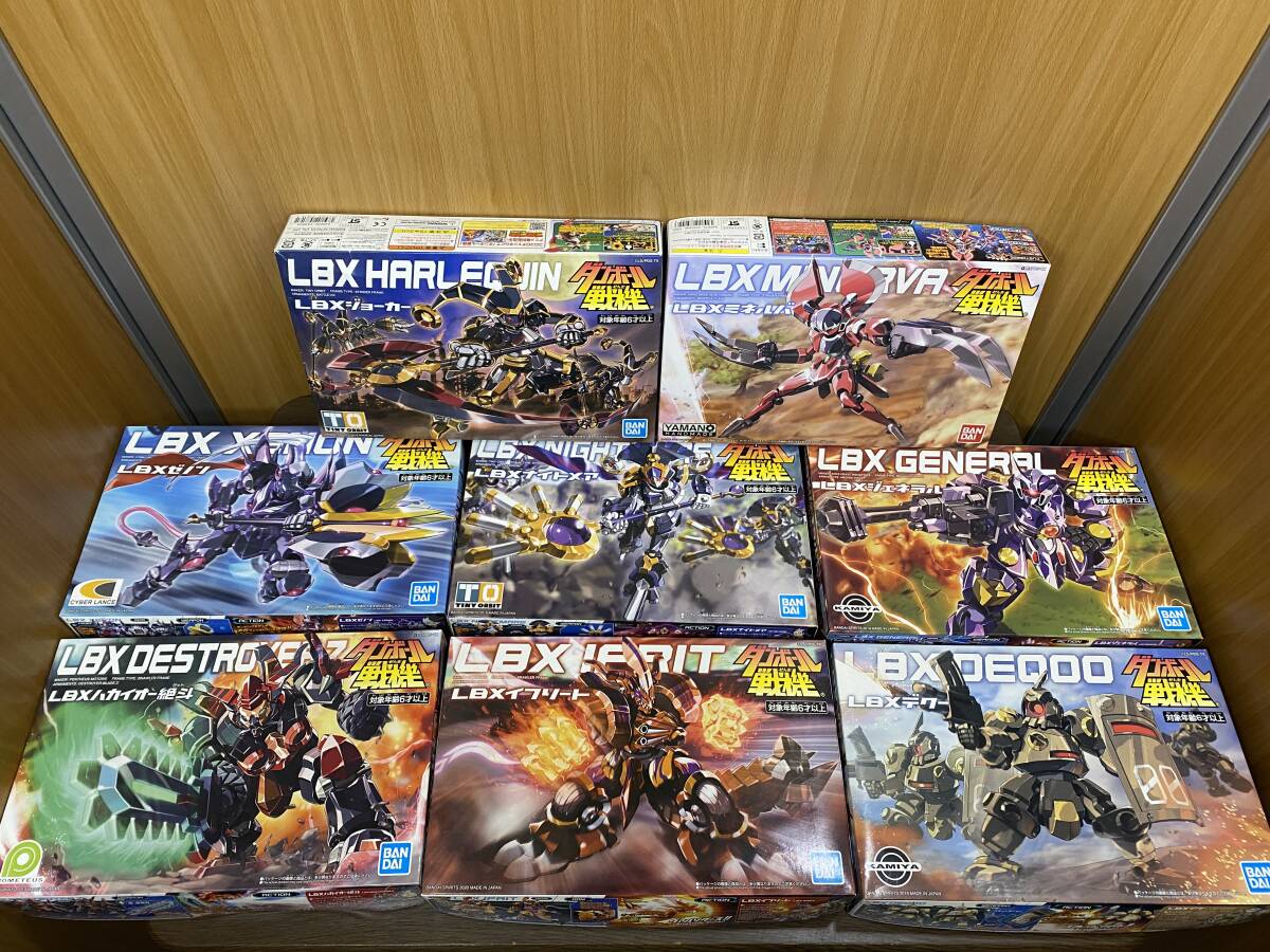 Yahoo!オークション - 34)) バンダイ ダンボール戦機 LBX まとめ 8種セ...