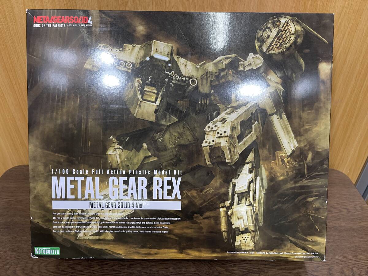 Yahoo!オークション - 34) コトブキヤ メタルギア REX METAL GEAR SOLI...