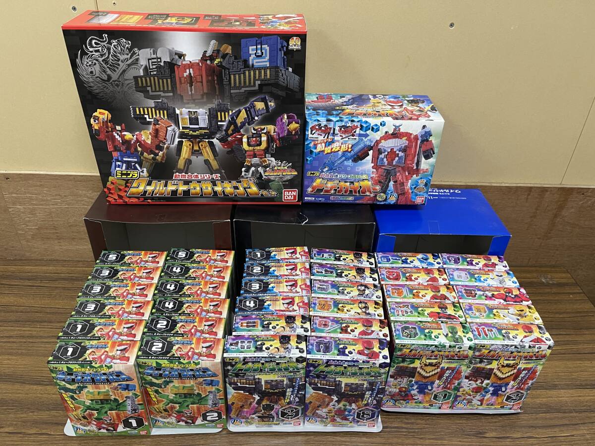 Yahoo!オークション - 30)) ミニプラ 動物合体シリーズ セット まとめ ...