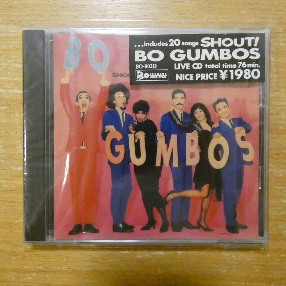 Yahoo!オークション - 41123766 【未開封/CD】BO GUMBOS / SHOUT BO-00...