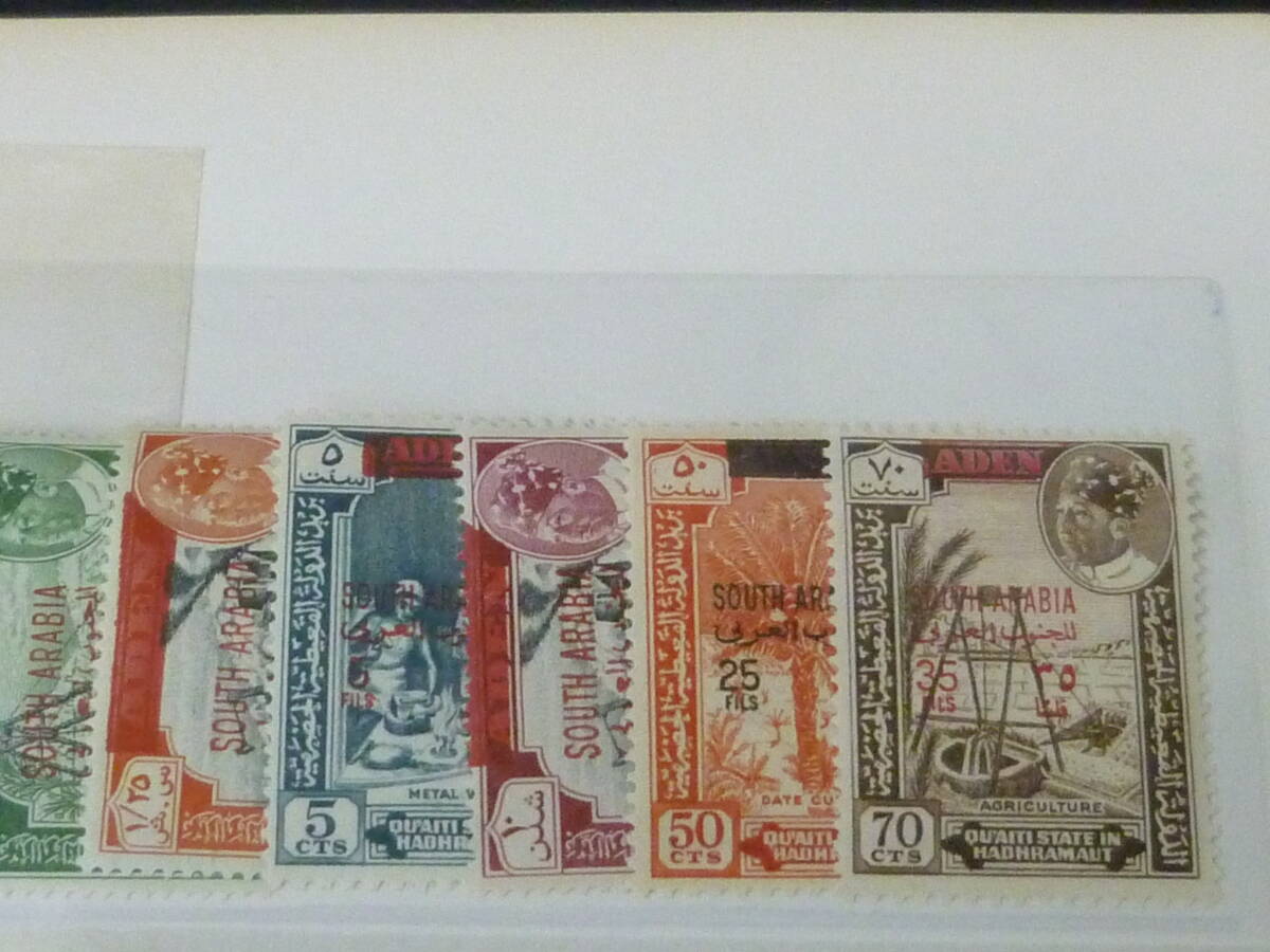 Yahoo!オークション - 25F M A国№1 英領 アデン切手・他 1965-1989年 ...
