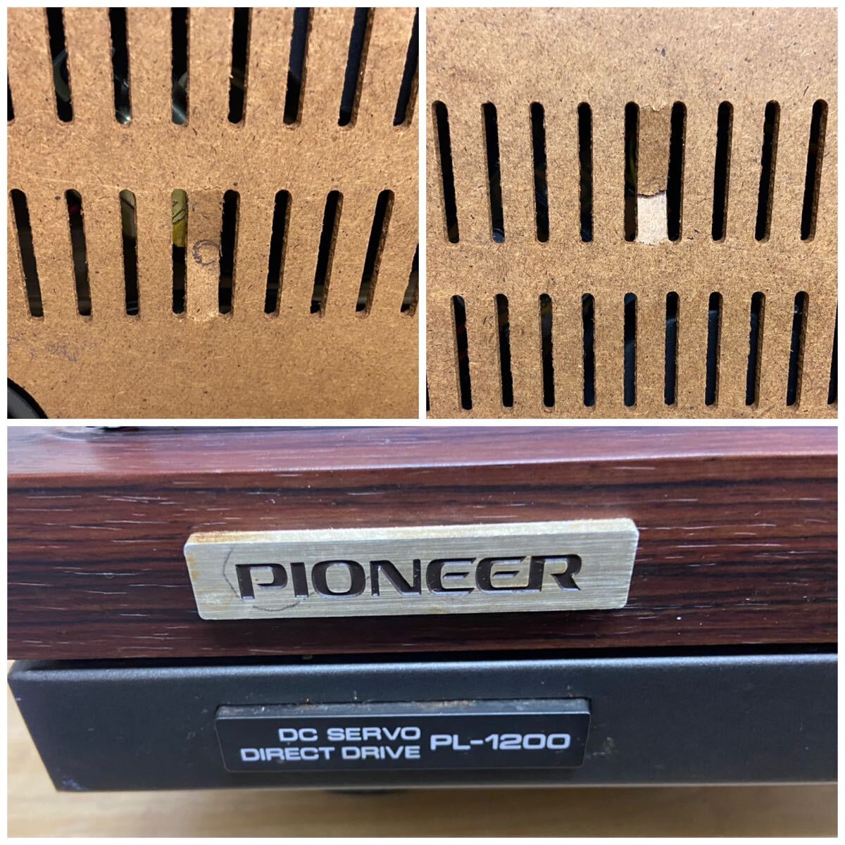 Yahoo!オークション - A-1002【PIONEER パイオニア ターンテーブル レ...