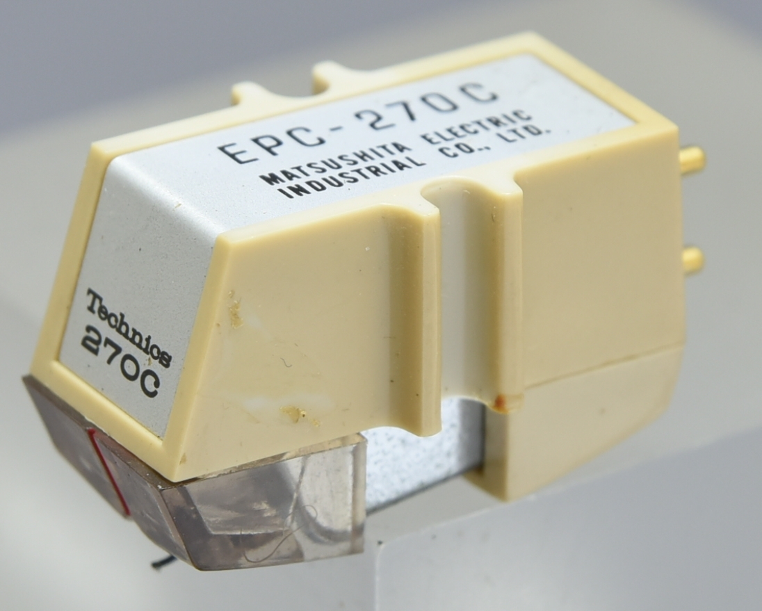 Yahoo!オークション - 【テクニクス】MMカートリッジ EPC-270C 動作品...