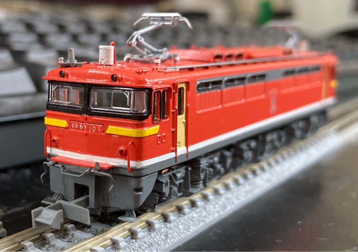 Yahoo!オークション - 特製品 KATOベース EF67 101 広島 シングルアー...