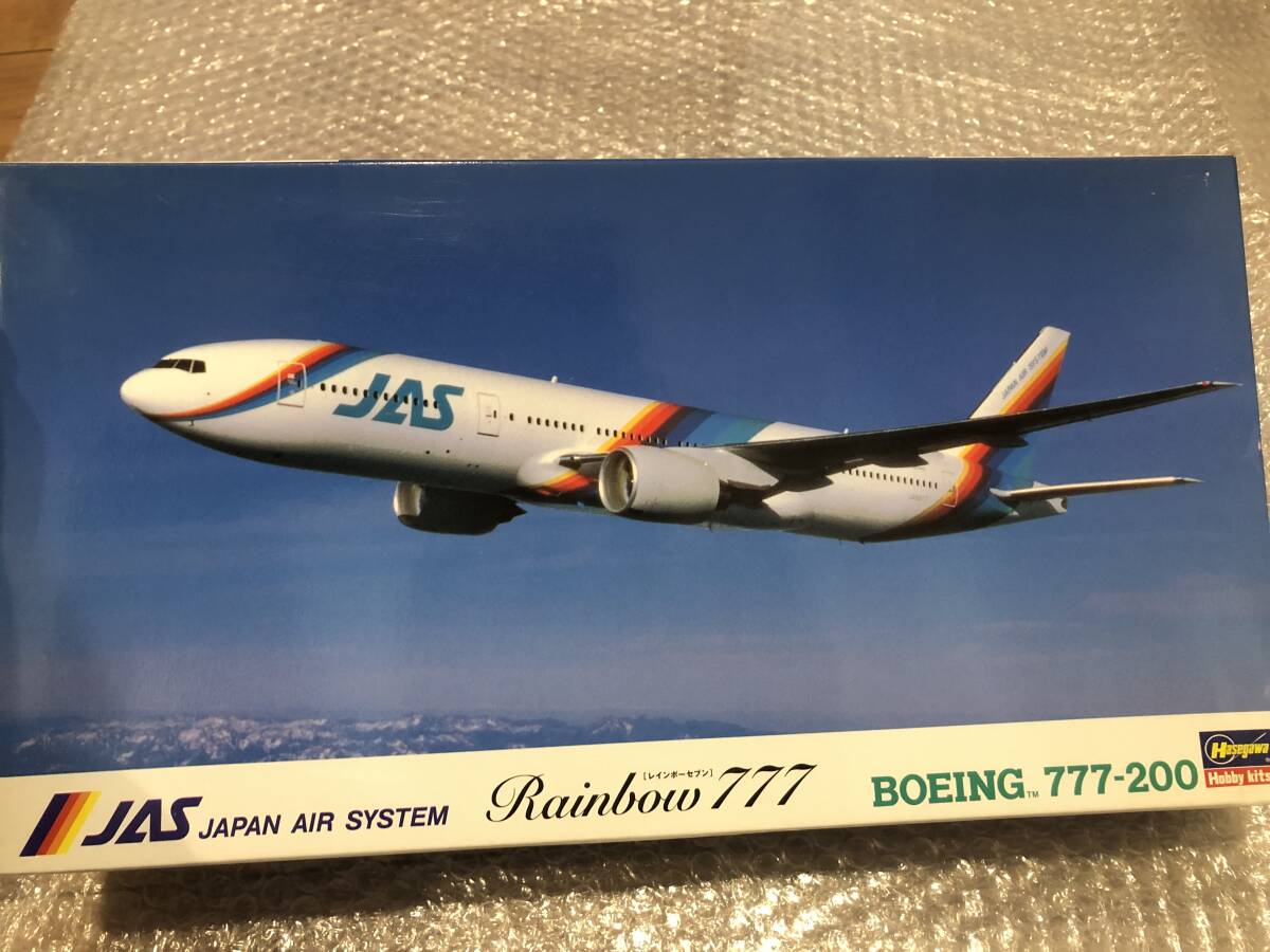 Yahoo!オークション - ハセガワ 1/200 ボーイング B777-200 JAS 日本エ...