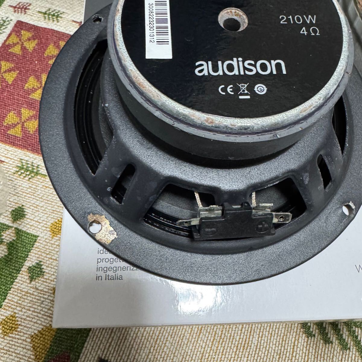 Yahoo!オークション - audison ウーファー Prima AP6.5 210w 16.5cm