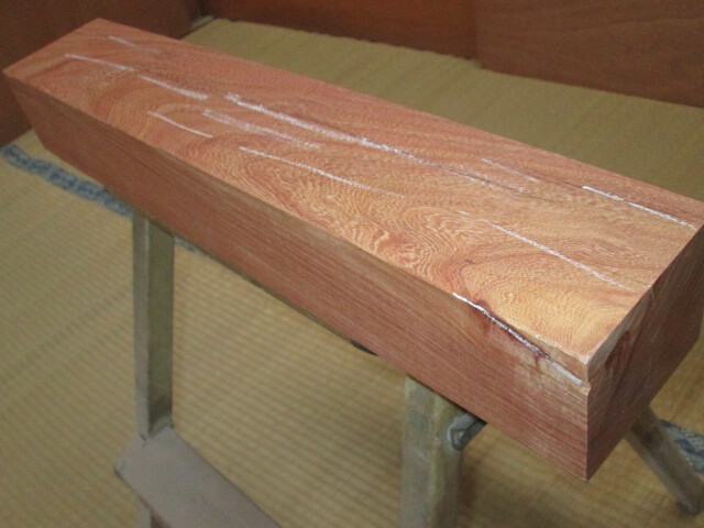 Yahoo!オークション - 売切り～21.かりん 533×94×厚78 重3.5kg【80...