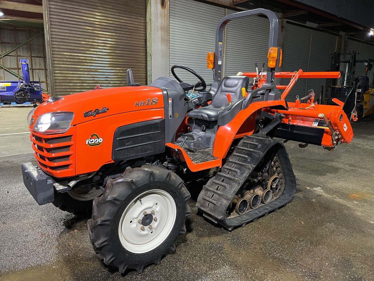 Yahoo!オークション - 【動画有り】クボタ トラクター KB18 18馬力 逆...