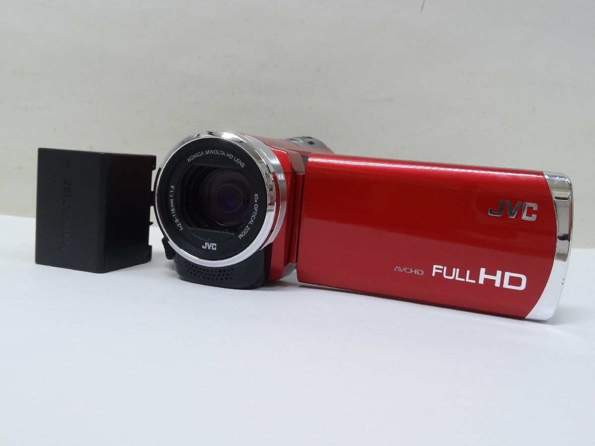 Yahoo!オークション - レ /Zこ8636 JVC Everio HD ビデオカメラ GZ-EJ1...