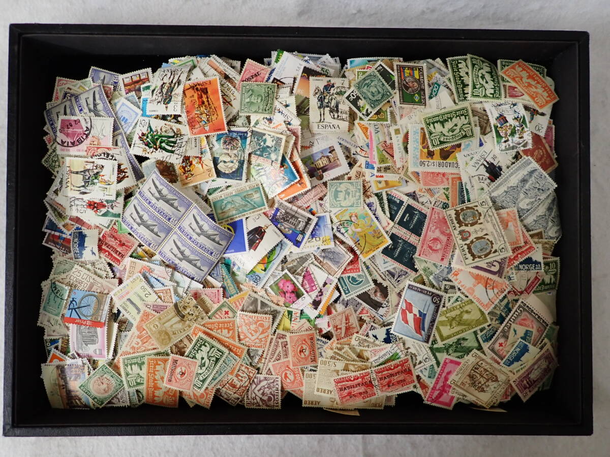 Yahoo!オークション - N26 世界の切手 未使用・使用済混合 3 000枚
