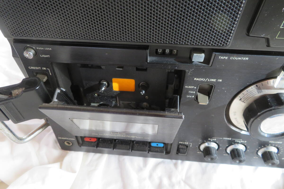 Yahoo!オークション - SONY CF-5950 カセット付きBCLラジオ